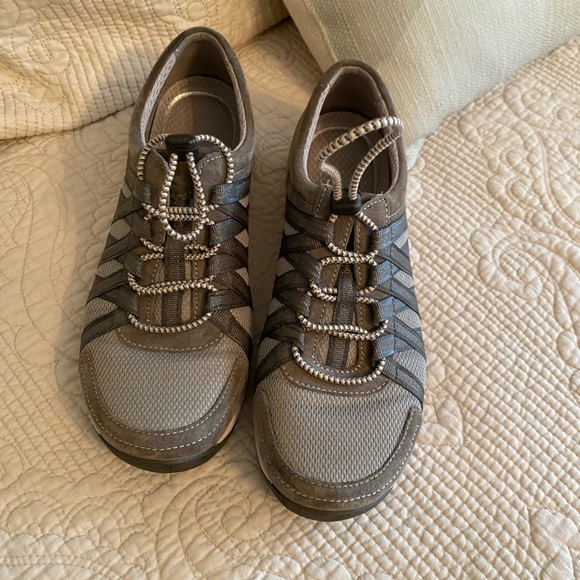 Dansko | Shoes | Dansko Waking Shoesneaker Light And Dark Gray | Poshmark